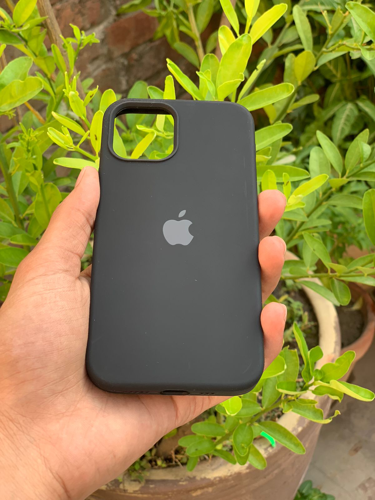 12 and 12 Pro official liquid Silicon case Designed For Apple iPhone ...