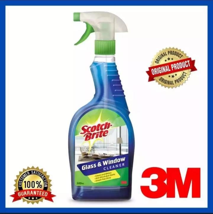 Glass and Window Cleaner / Scotch Brite Glass and Window Cleaner 500 ML ...