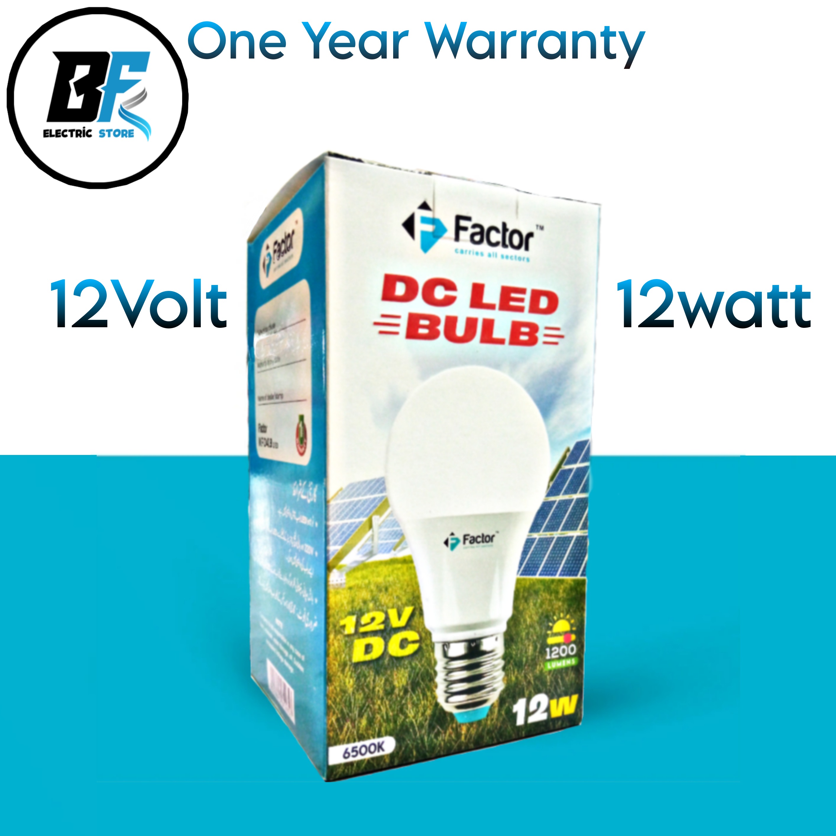 Factor 12Volt LED Bulb, DC Bulb 12Volt 12Watt, One Year Warranty ...