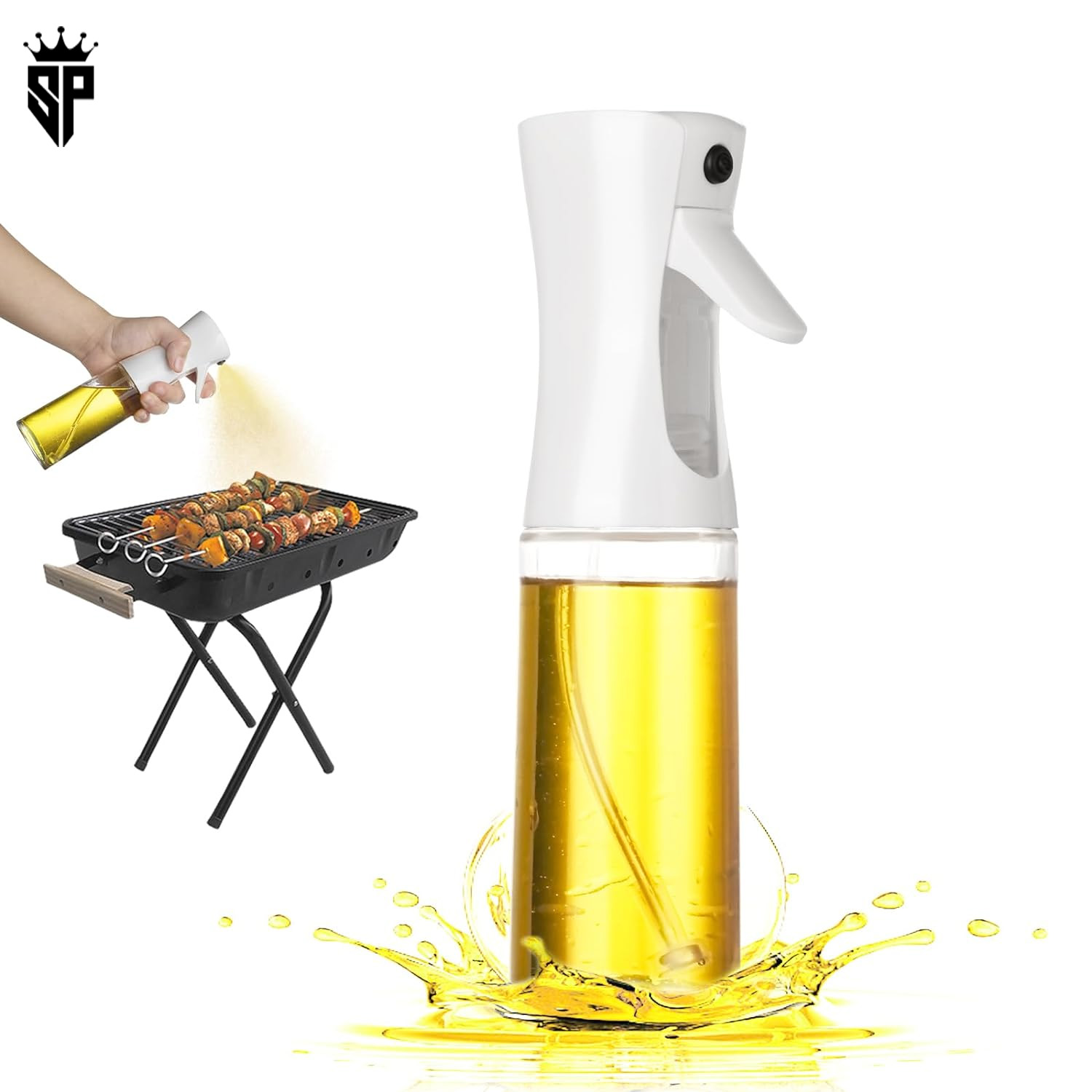 SP Dealz il Sprayer for Cooking,Olive Oil Sprayer for Cooking(200ml ...