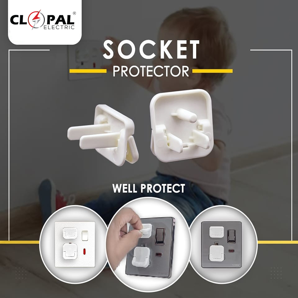 Baby Proof Socket Cover Child Safety Protector Electric Mains Safety ...