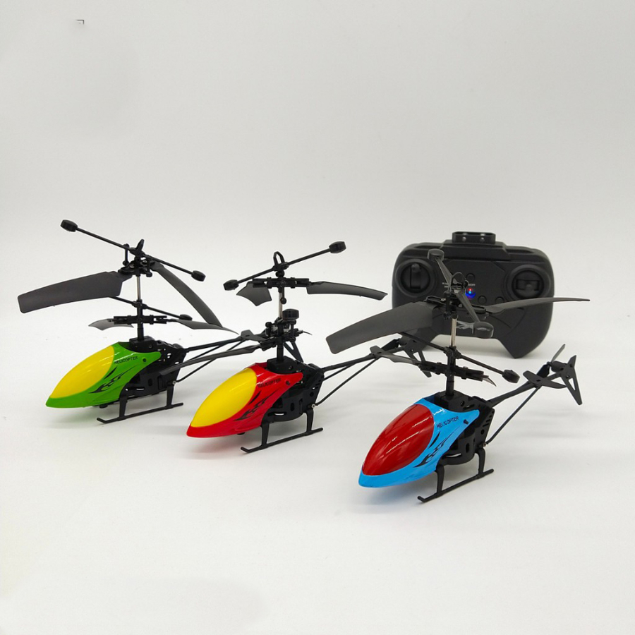2 In 1 Helicopter 2 Channel Hand-Held Induction And Remote Control ...