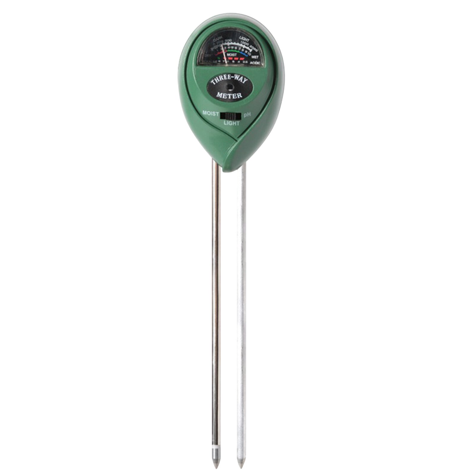 3-in-1 Soil Tester Moisture/Light/PH Meter for Gardening Lawn Farm ...
