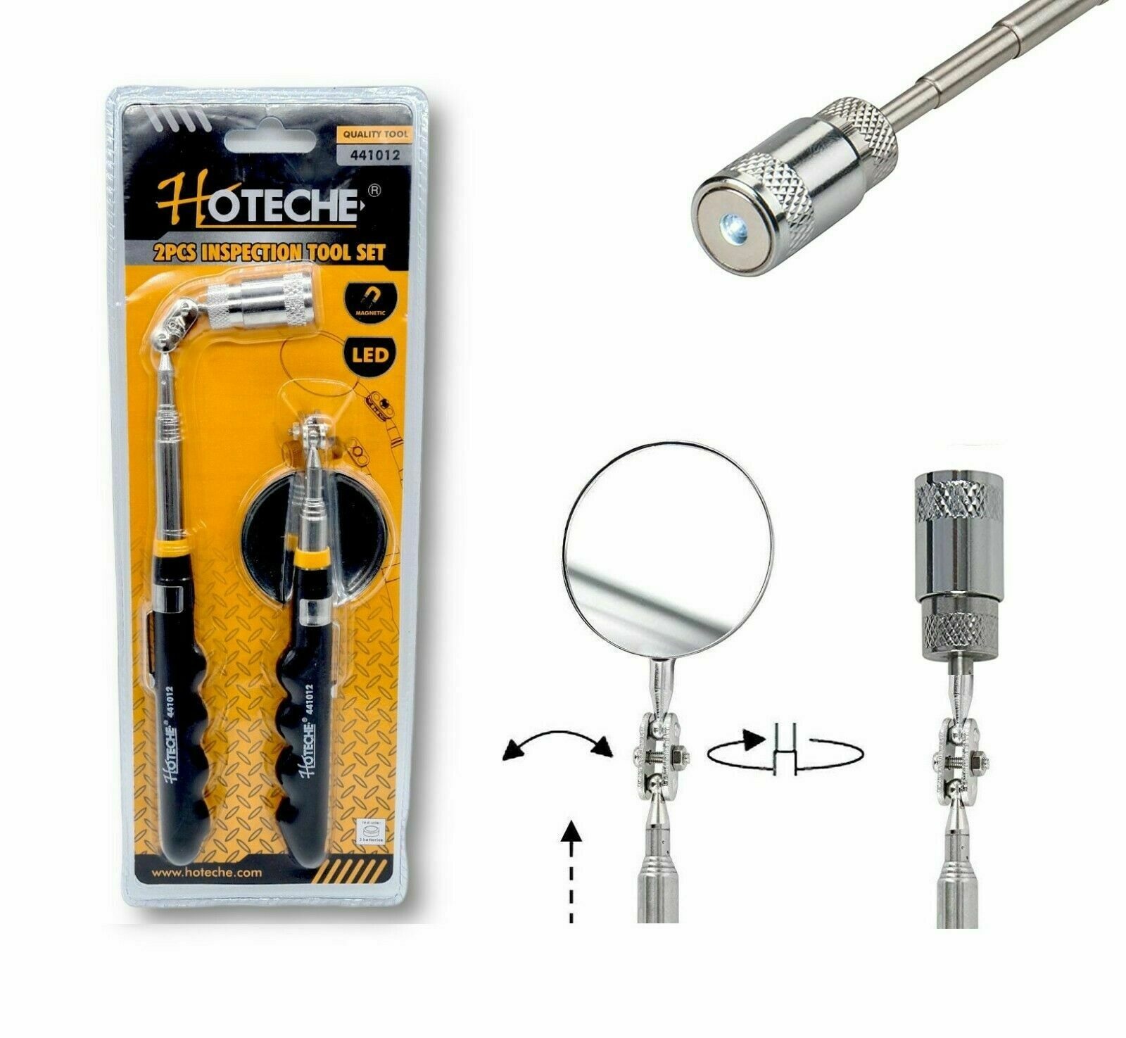 MST Hoteche 441012 2 Pcs Inspection Tool Set I22 | Daraz.pk