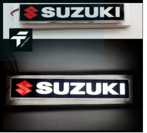 Suzuki Logo Light..for suzuki cars and bikes...monogram led and emblems ...