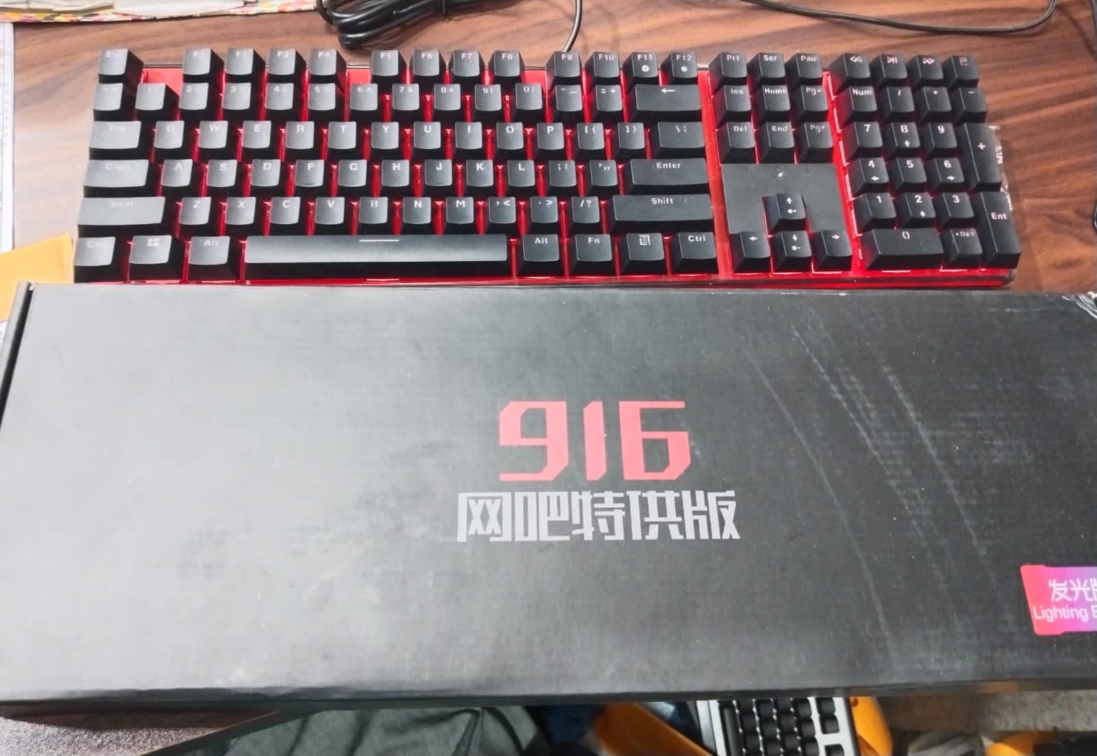 gaming keyboard usb wired rgb membrane keys keyboard | Daraz.pk