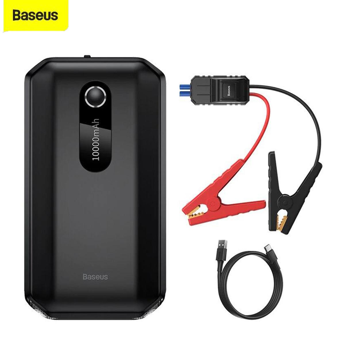 Baseus Car Jump Starter, 10000mAh Battery Jump Starter, 12V 1000A Max ...