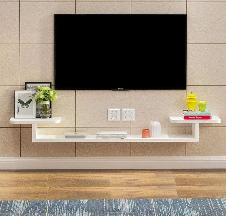Floating Shelf | TV Shelf Wall Shelf | TV Console | Wall Decoration ...