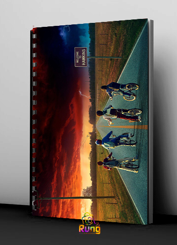 Welcome To Hawkins Stranger Things Notebook | Daraz.pk