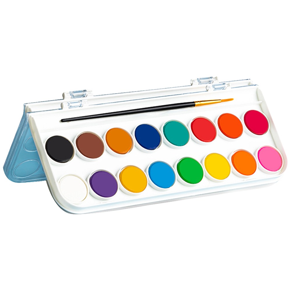 12/16/28/36/48 Colors New Washable Watercolor Paint Set With Water ...