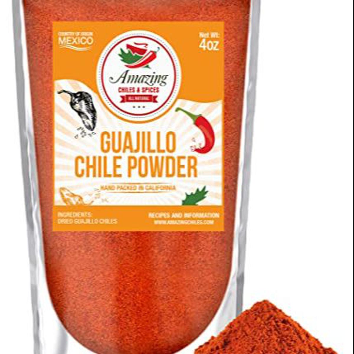 Guajillo Chile Powder Ground 100gm– Natural and Premium. Great For ...