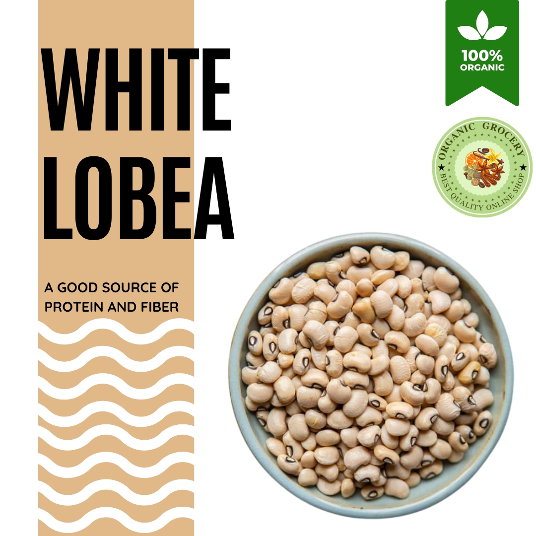 White kidney beans 500gm | Sufaid Lobea | white Beans | Organic Grocery ...