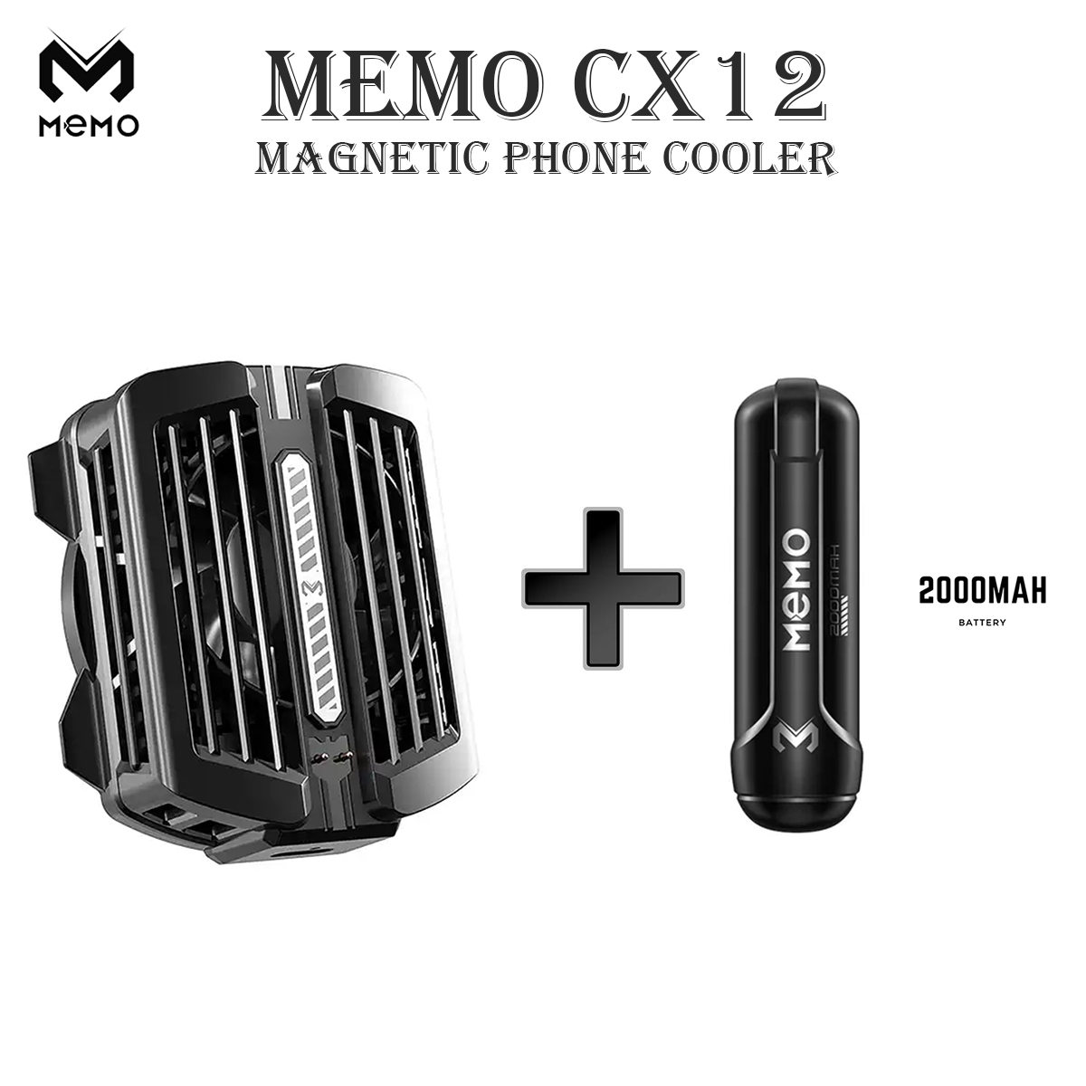 MEMO CX12 Magnetic Mobile Cooler Mobile Phone Radiator Phone Cooling ...