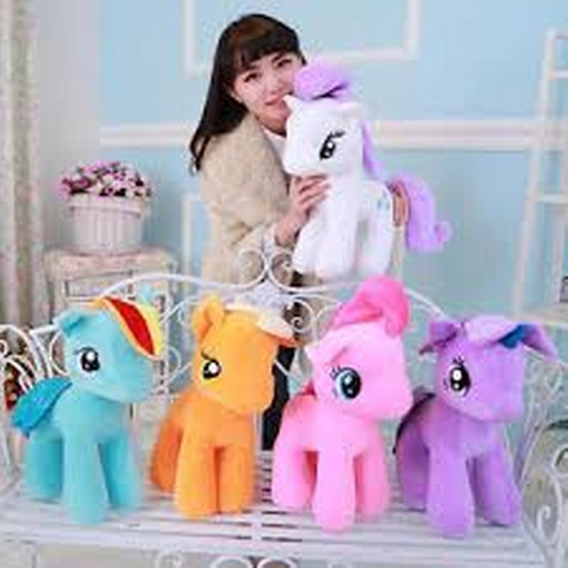 My Little Pony Soft Toy Small Plush Pinkie Pie Rainbow Dash Pony Plush Soft Stuffed Dolls | Daraz.pk