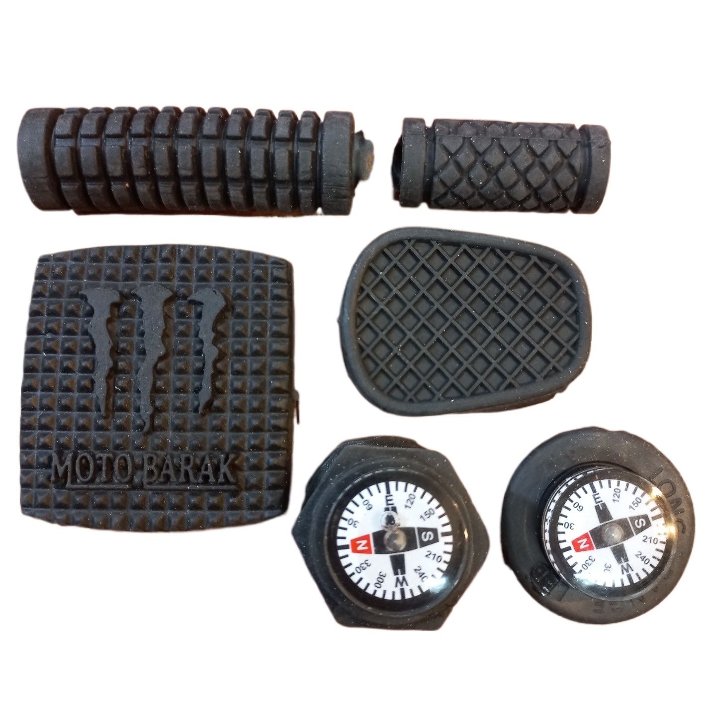 Rubber Kit for CD 70/CG 125 for Brake Paddle, Nut Covers, Kick and Gear ...