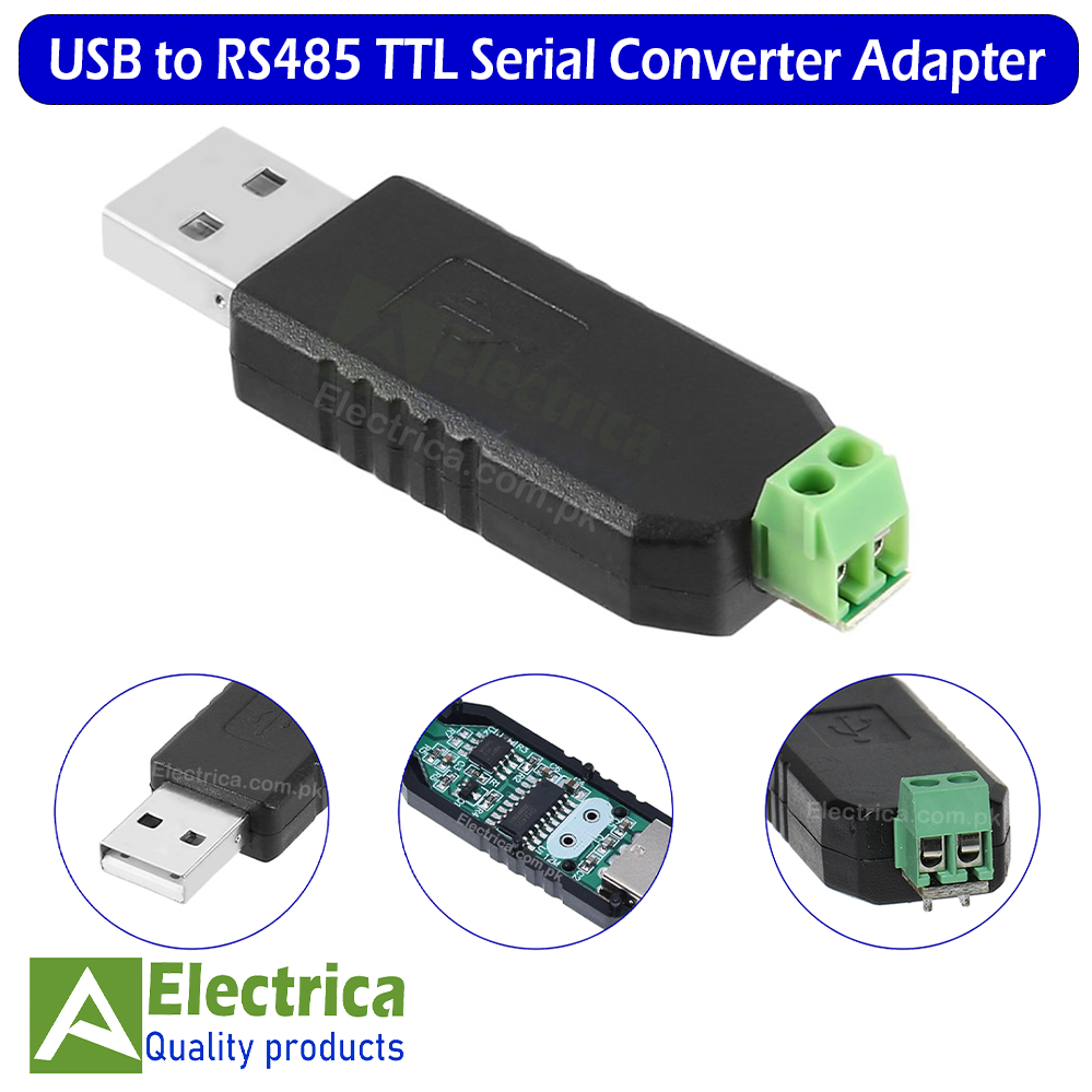 USB To RS485 LAN Converter Adapter Fits USB 2.0 USB 1.1 Support Win7 XP Vista Linux Max 1200M ...