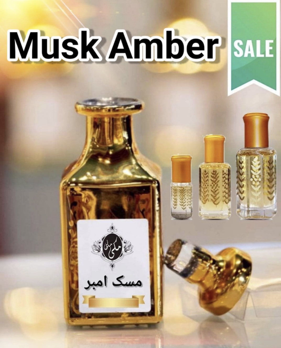 Musk Amber Attar_Roll on Concentrated oil base frgarance by MMP | Daraz.pk