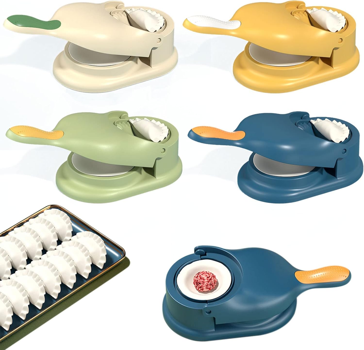 2in1 Samosa Momos Maker Mould Stainless Steel Momos Dumpling Dough ...