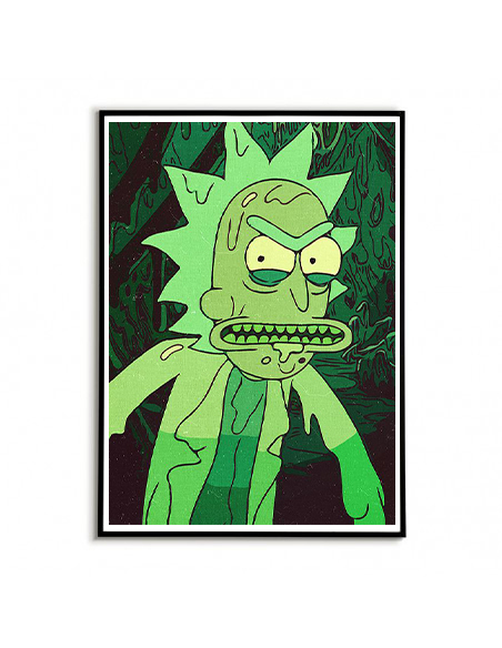 Rick & Morty Rick Sanchez TV Show Posters Vinyl Paper Quotes Vintage ...
