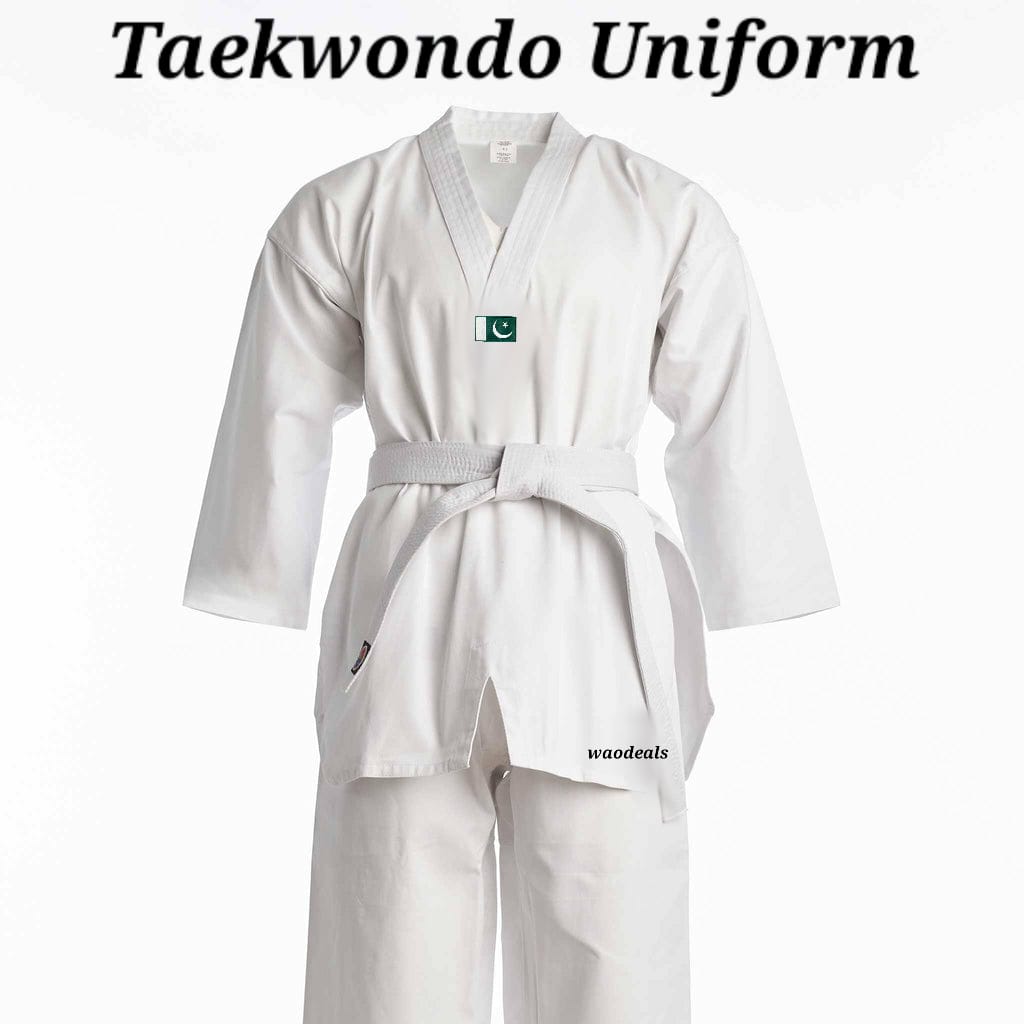 Taekwondo Uniforms WTF Approved Tae Kwon Do Uniform Poly Cotton Martial ...