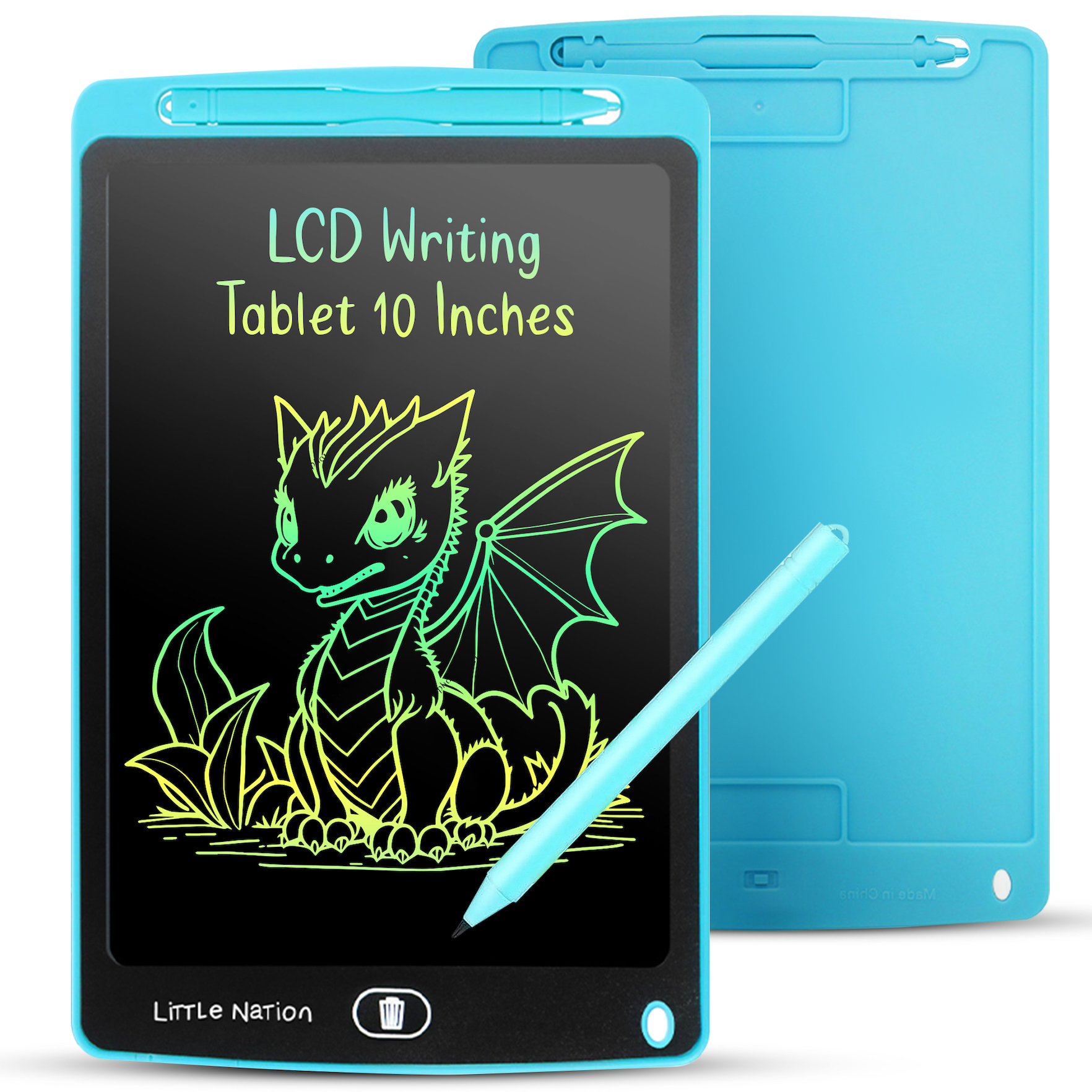 8.5 inch Multicolor, LCD Writing Tablet / LCD Writing Pad Multicolor ...