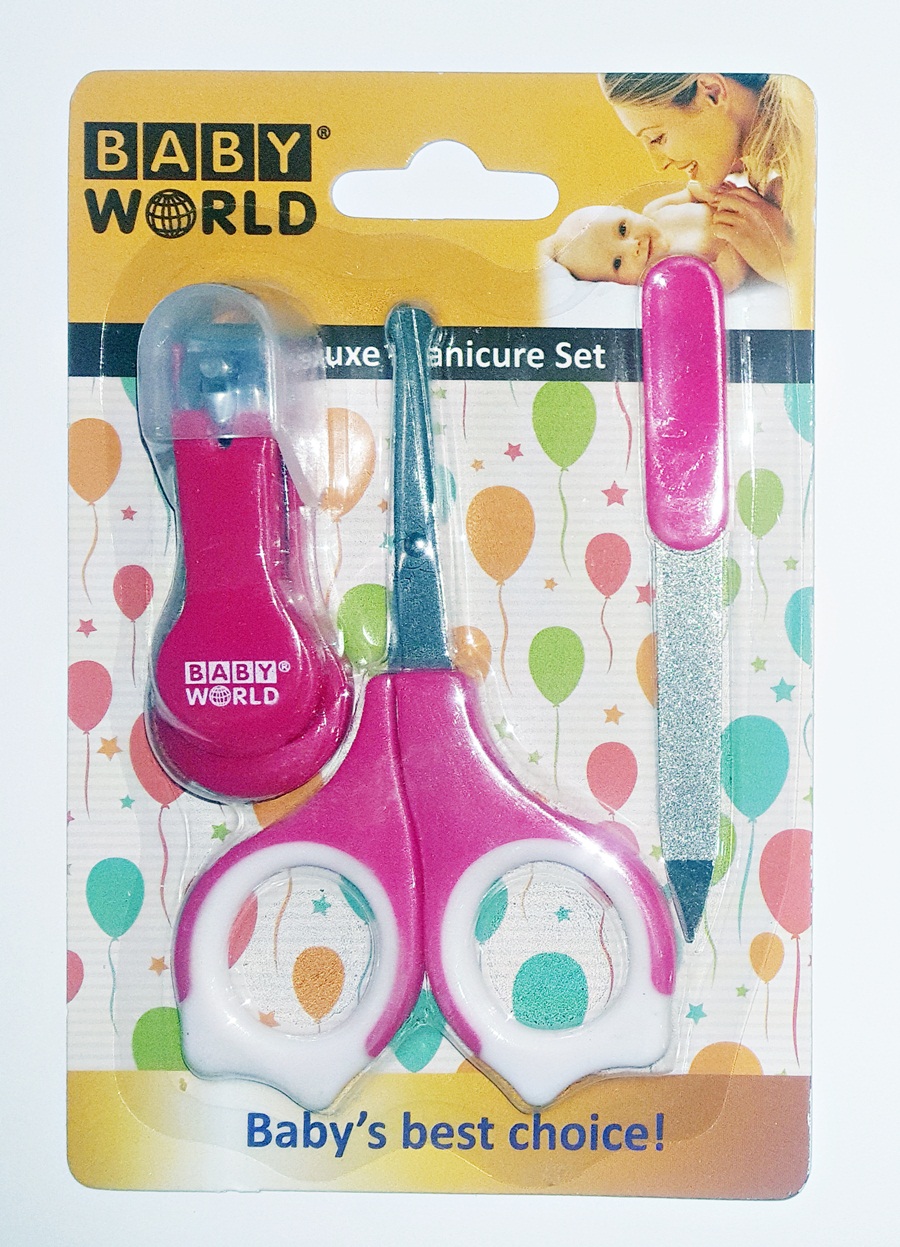 Baby Kids Manicure Set Mini Nail Cutter & Scissor for Babies Toddlers ...