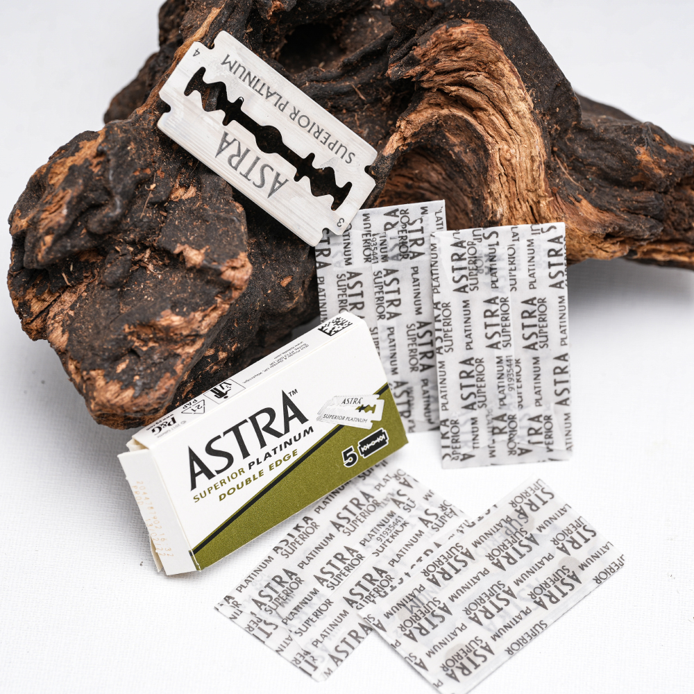 Russian astra green A platinum cutting edge double-sided blade manual ...