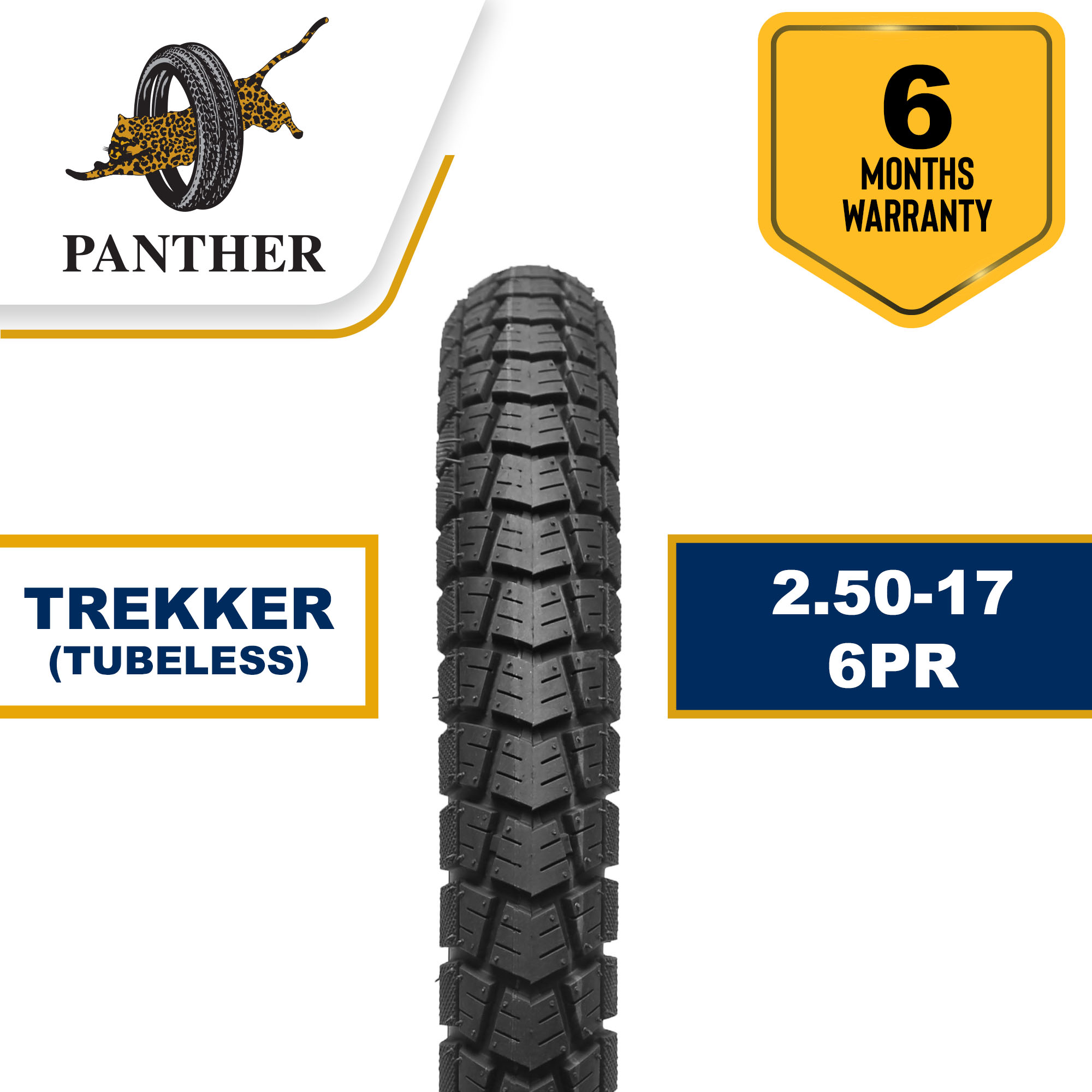 Service 2.50-17 (Back) (Rear) (8PR) Tyre For 70 Bike - Motorcycle Tyre ...