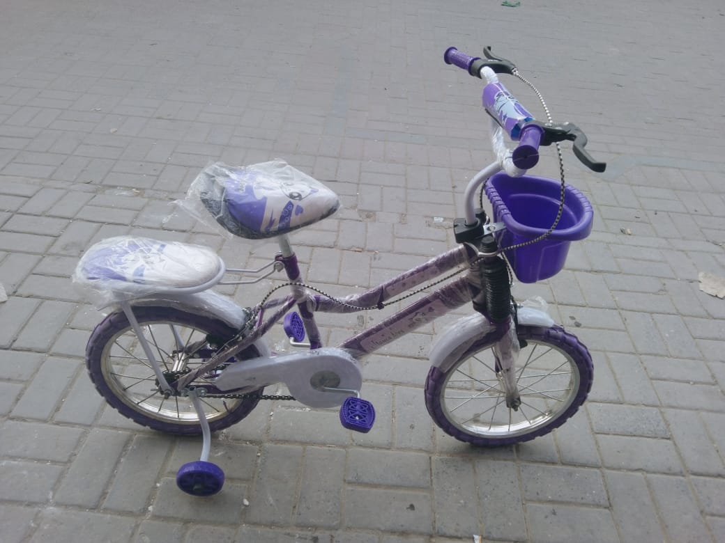 Mama Love Cycle for Kids 5 to 10 Years with Basket & Backseat, 18 inch ...