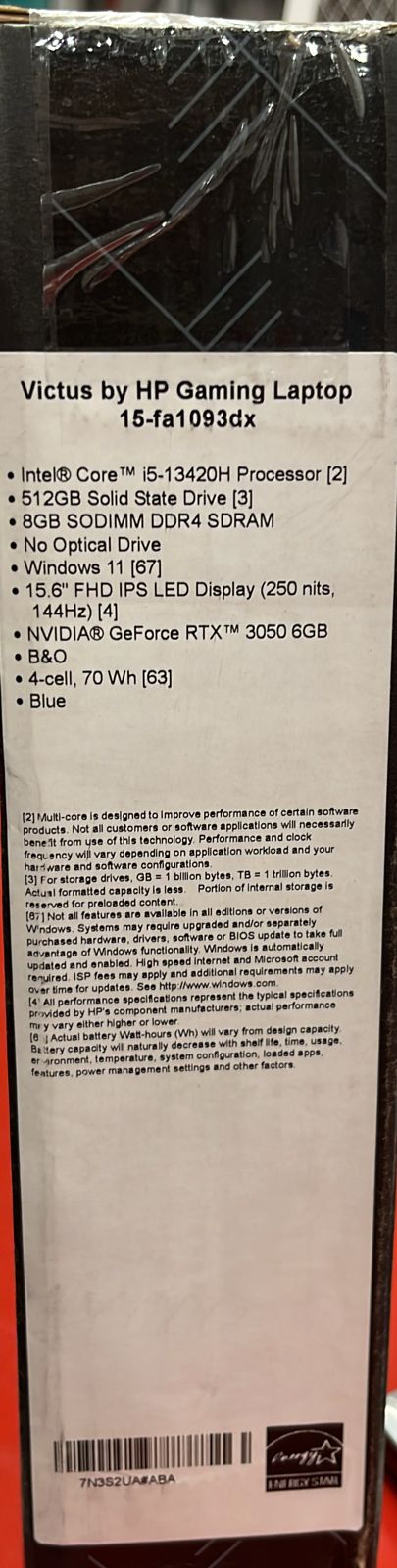 HP Victus 15-fa1093dx | Ci5-13420 | 13th Generation | 8GB RAM | 512 GB ...