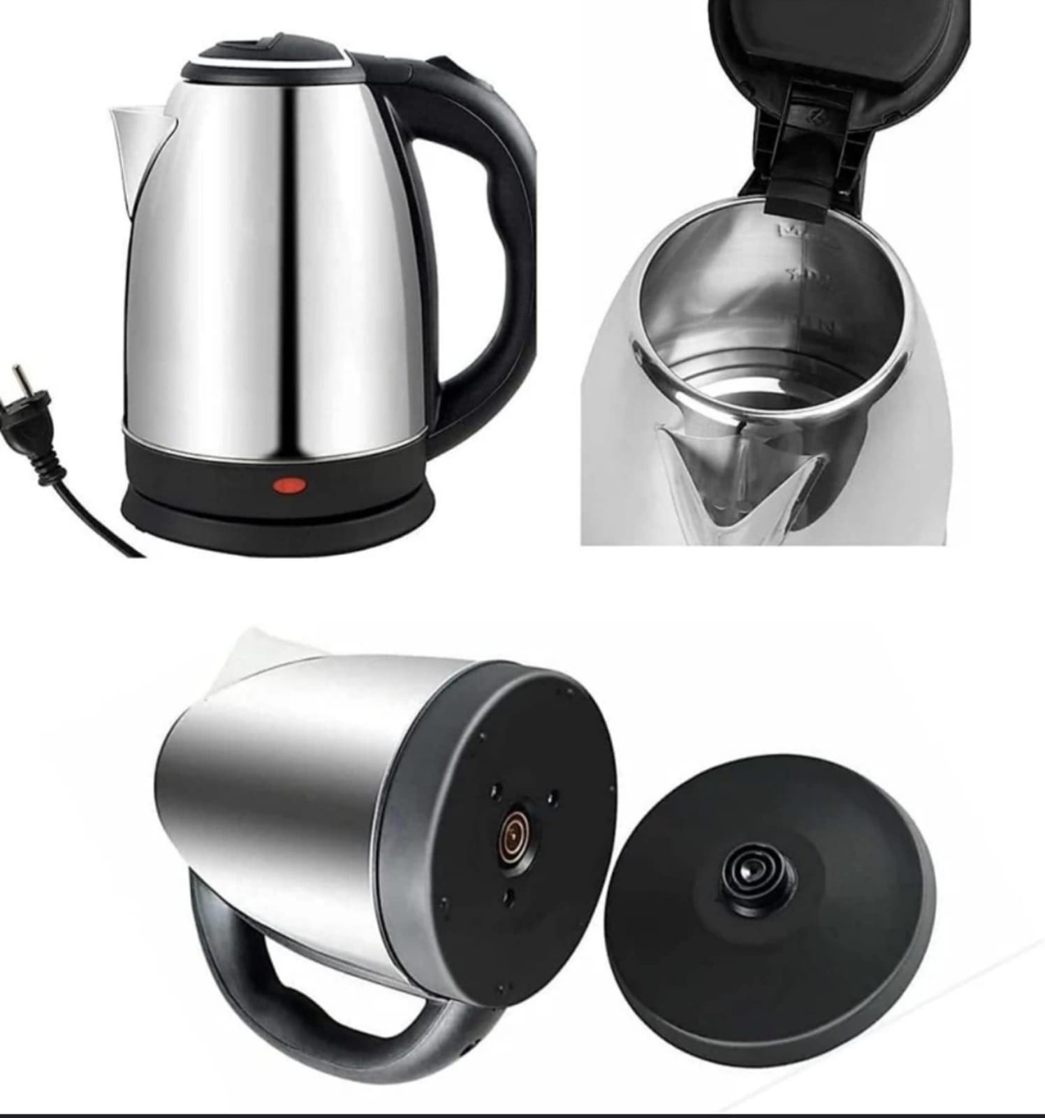 Automatic Electric Kettle (2.0 Liter) Stainless Steel 220V Electric ...