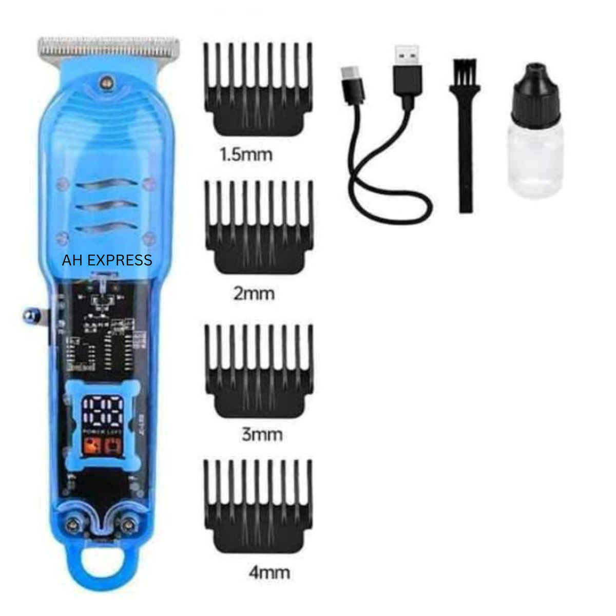 Hair Trimmer For Men | Digital Hair Trimmer For Men With Kit ...