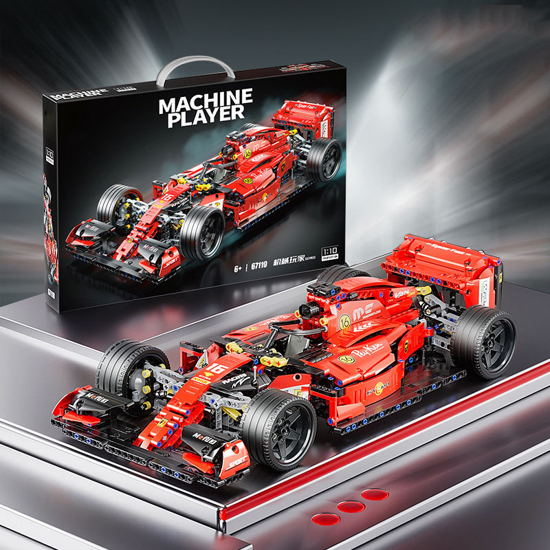 lego technic 1380Pcs Ferrari F1 Racing Car Toy Car 1:10 Model Large ...