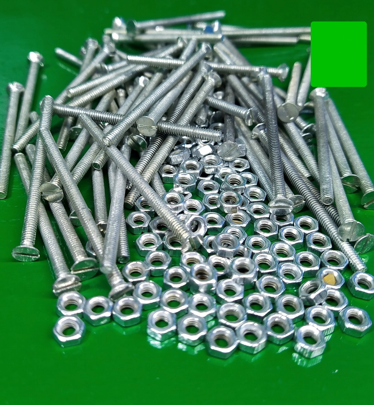 Pack of 40pcs 3mm x 50mm OR 2 inch Length M3 Screw with Nuts Phillips ...