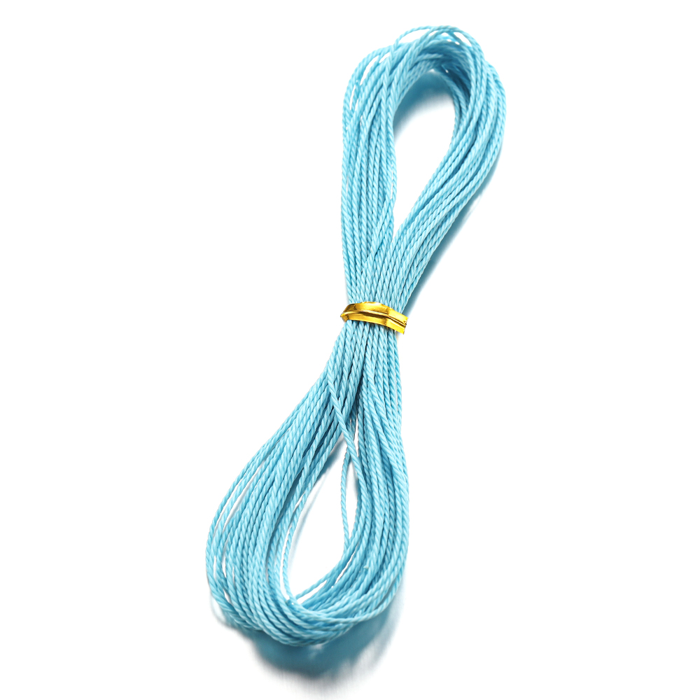 St.kunkka 10m/pc 38 Colors 1mm Waxed Cotton String Beading Cord Rope ...