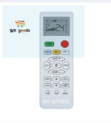 Haier DC Inverter AC Remote Control | Daraz.pk