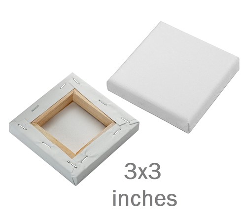 canvas 4x4 ,3x3 small mini board for painting select pack of one for ...