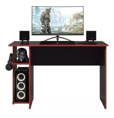 Gaming table Modern Desktop Computer Desk Gaming PC Laptop Desk Work ...