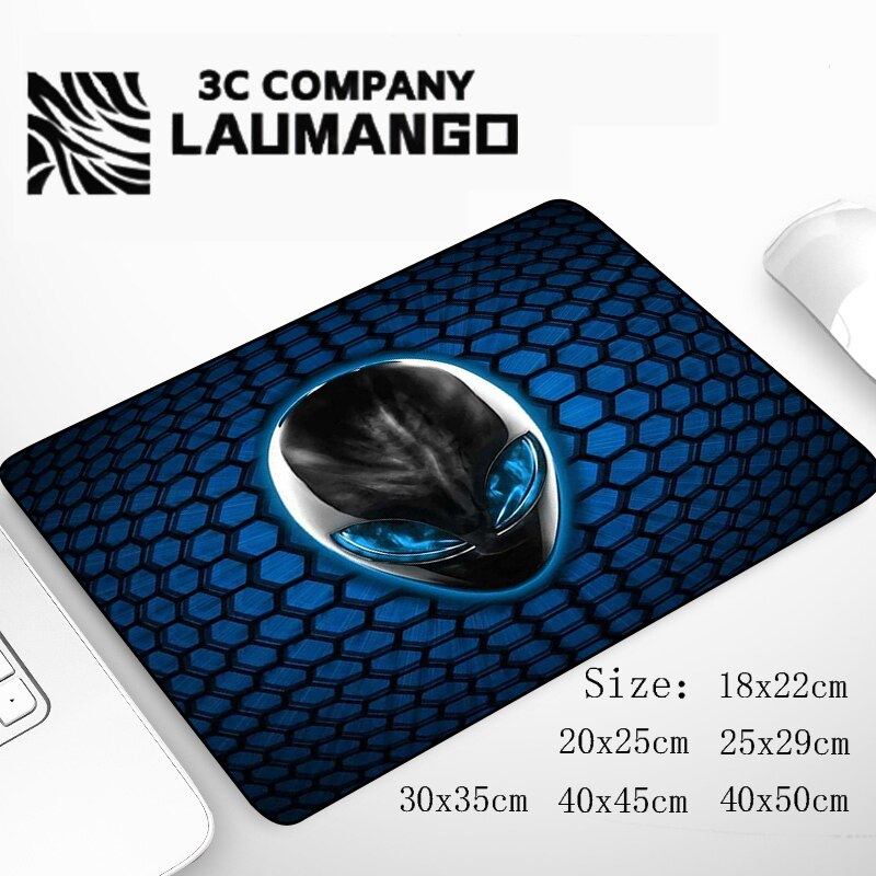 Gaming Mouse Pad Anime Alienware Mousepad Glass Computer Desk Mat Pc ...