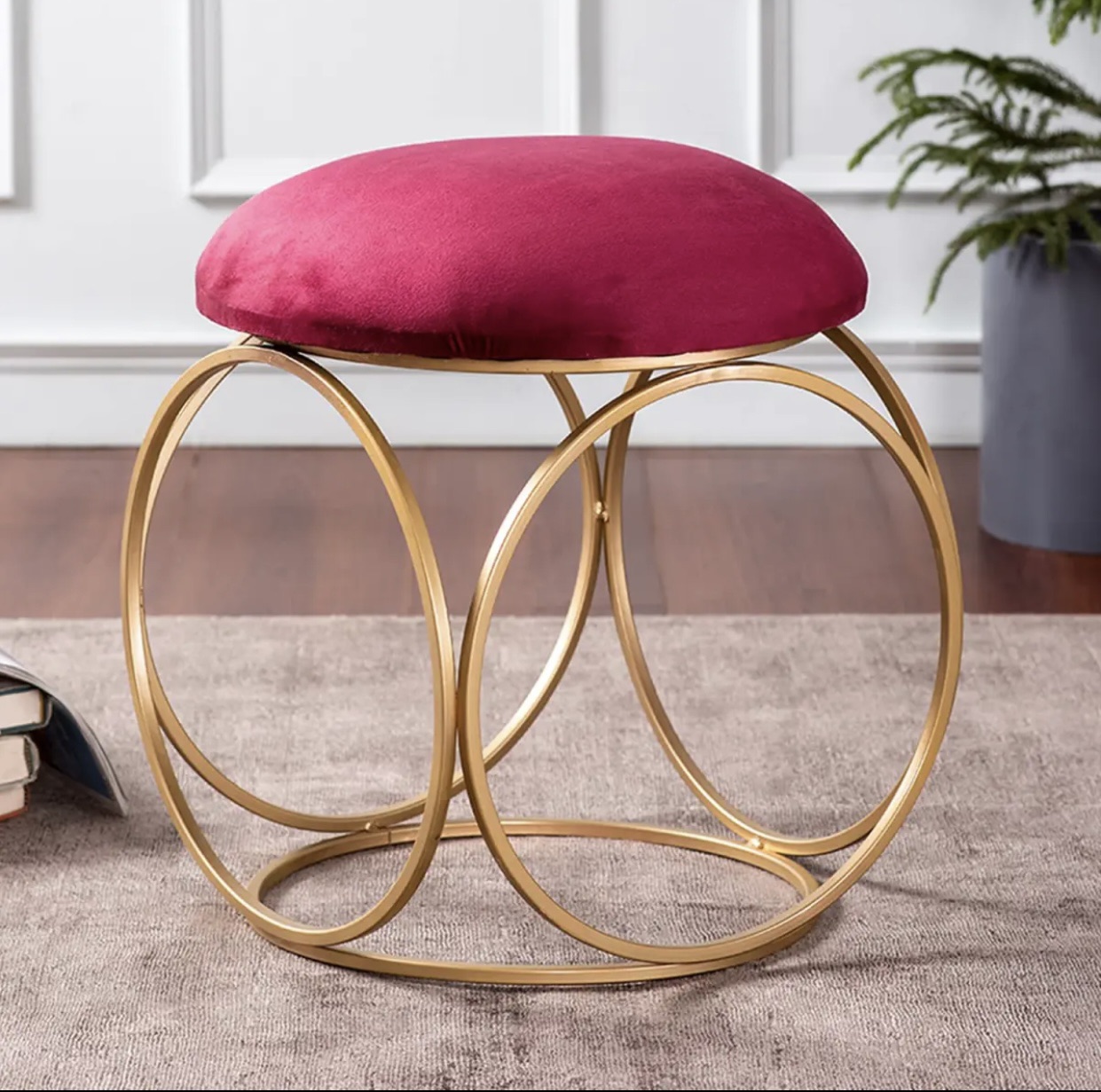 Skyrise- sitting stool sofa chair ottoman stool with metal legs Ottoman ...
