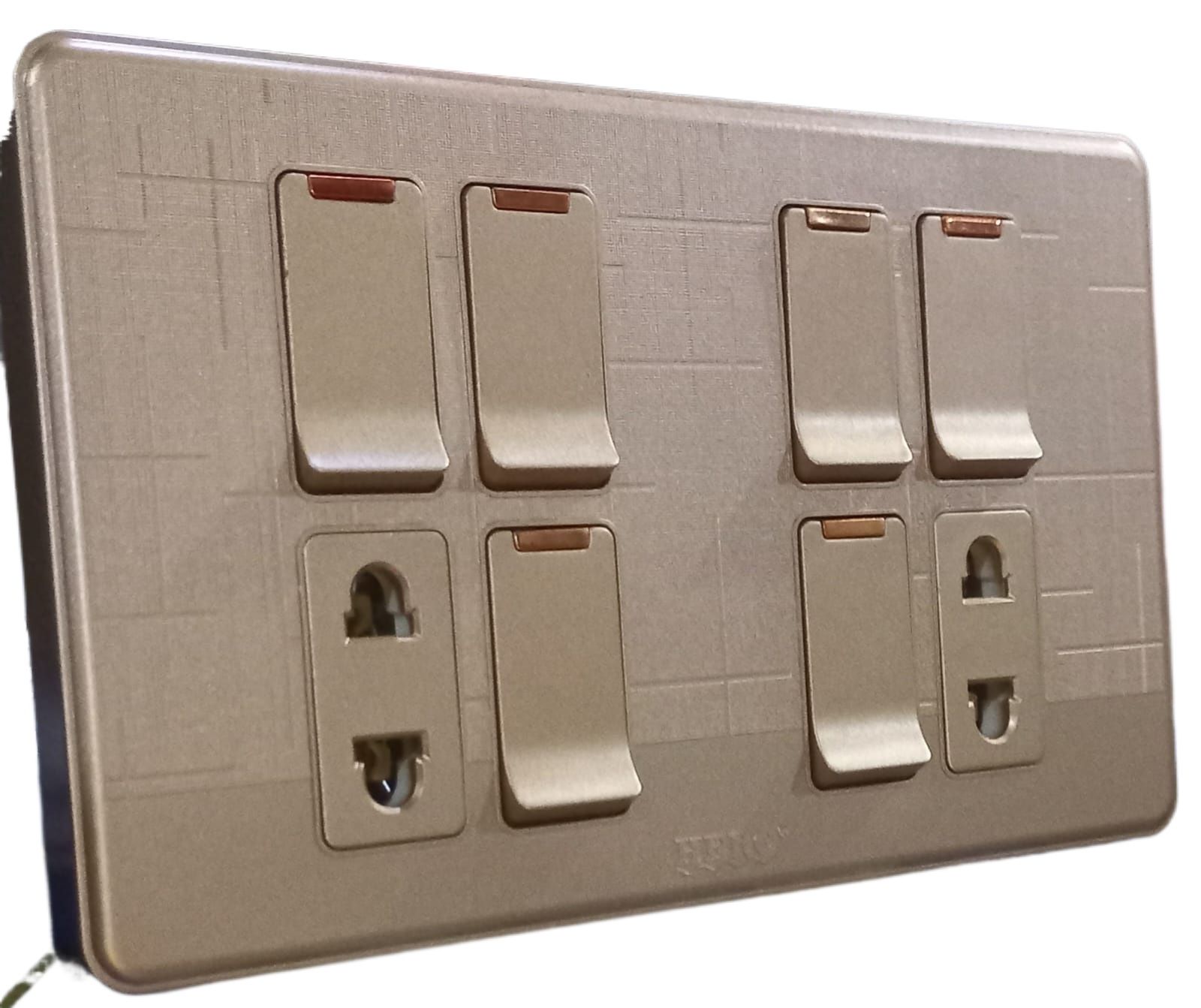 Electric China Fitting Sheet China Switch Board hero Metal Series ...