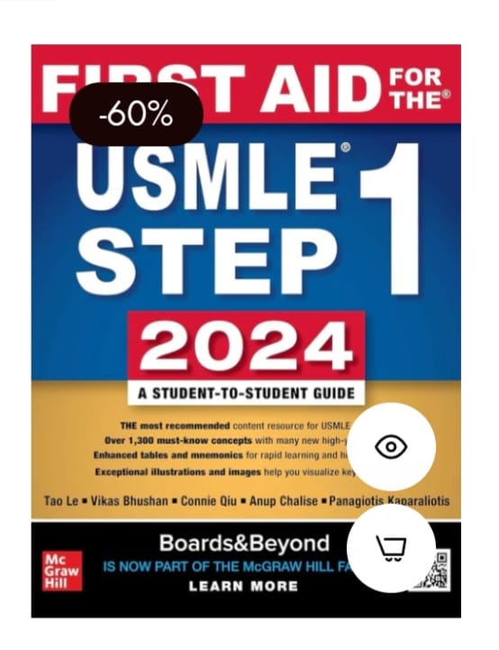 First Aid for the USMLE Step 1 2024 MEDICAL BOOK FOR DOCTORS. | Daraz.pk