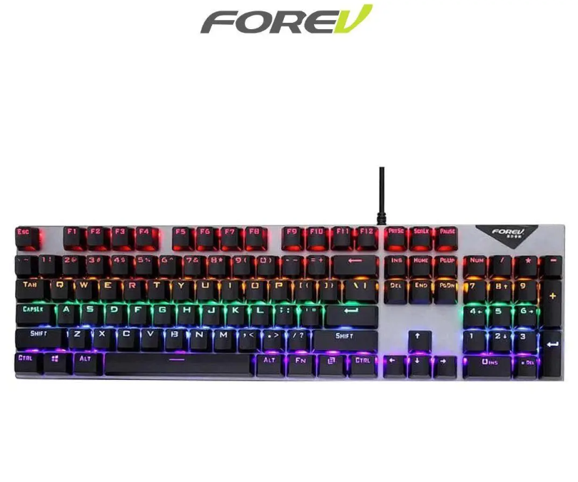 FOREV FV-Q302 RGB Pro-Gaming Mechanical Keyboard | Daraz.pk