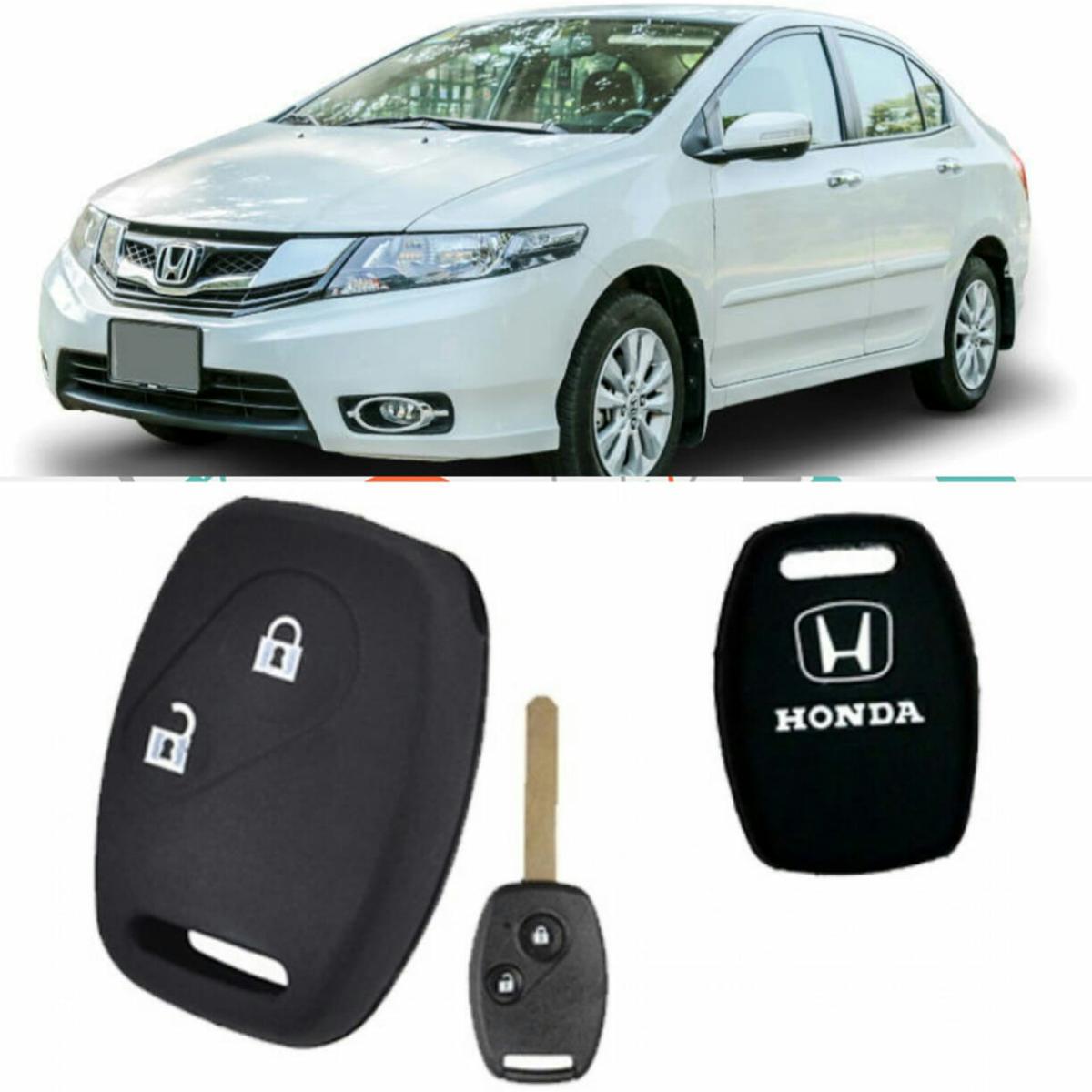 Honda City PVC Silicone Remote Key Cover | Daraz.pk