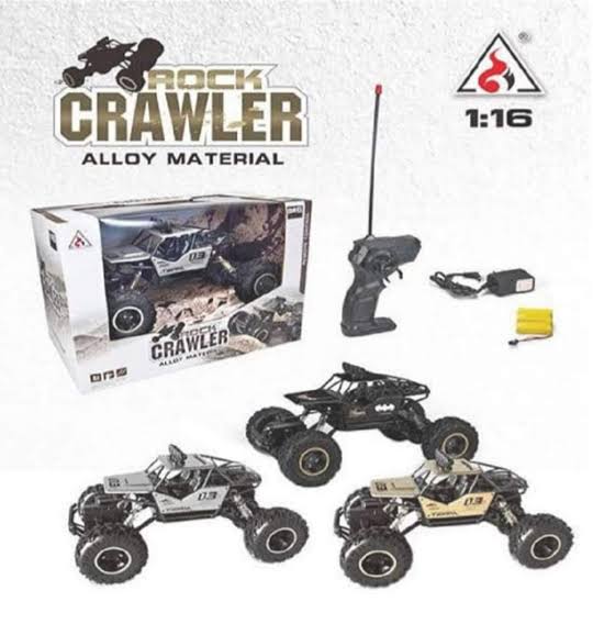 Rock Crawler Off Road RC Remote Control Car Chargeable Full Metal Body ...