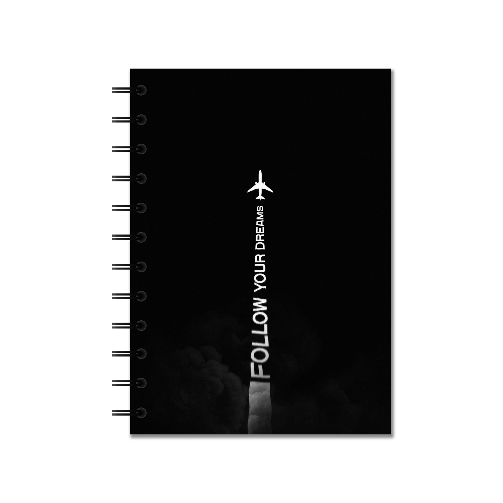 Follow Your Dreams Note Book - A5 Spiral - Soft Cover Notebook - 150 ...