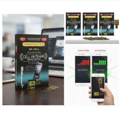 For Cell Phone SIGNAL ANTENNA BOOSTER Sticker For Better Reception As ...