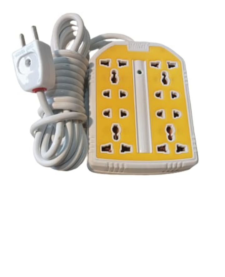 Extension board with 12ft long copper wire | Daraz.pk