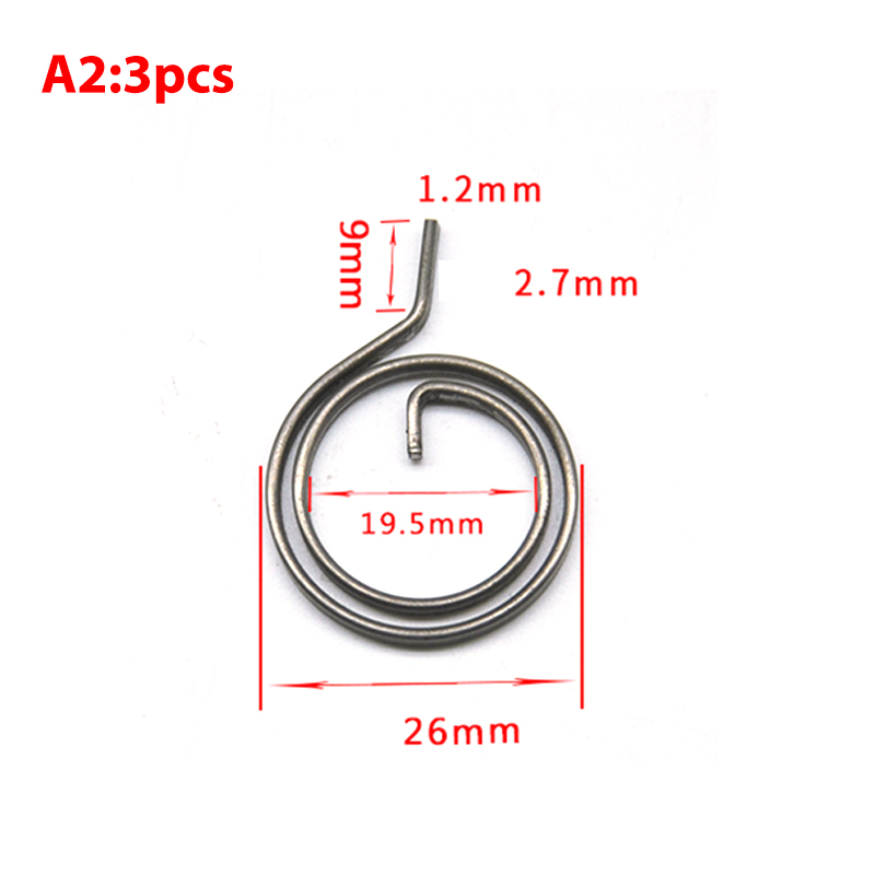 3Pcs 26mm 27mm 28mm Flat Wire Door Lock Handle Spring Coil Tools For ...