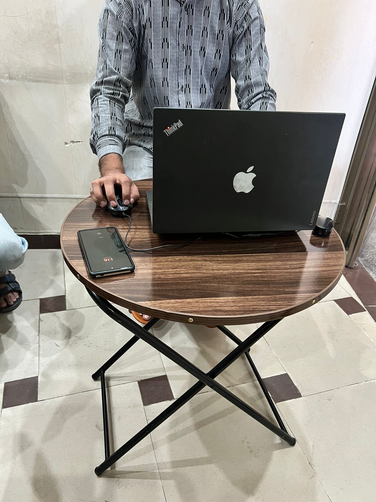 Modern Folding Table For Kitchen, Living Room and Bed Room Rectangle ...